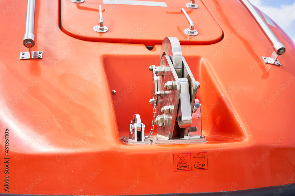 Painter Release unit Release automatic Hook Totally Enclosed Lifeboat ...