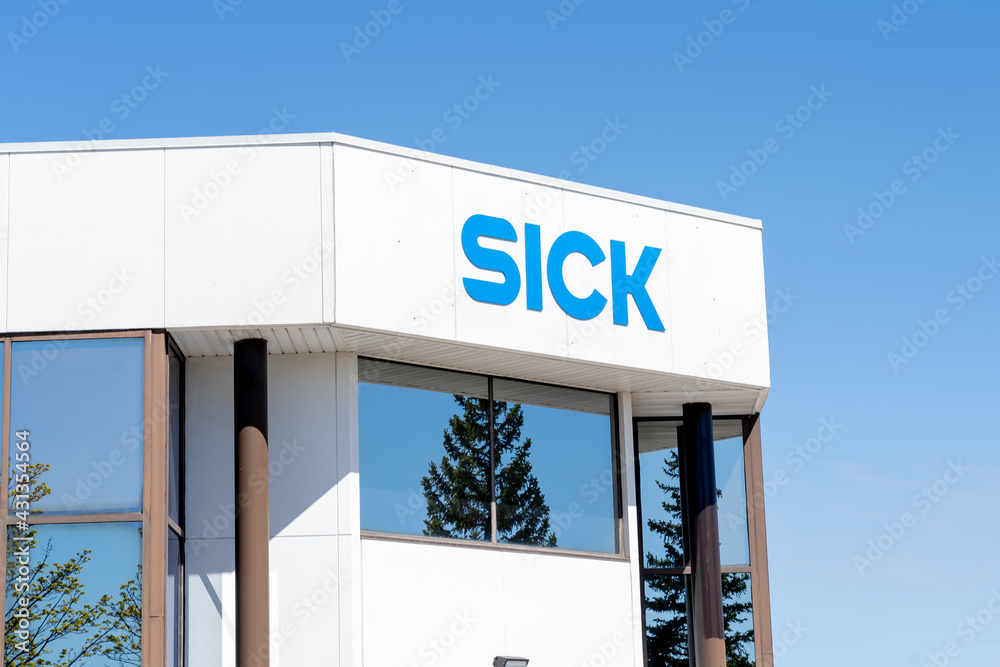 Richmond Hill, On, Canada - May 1, 2021: SICK Canada office building in ...