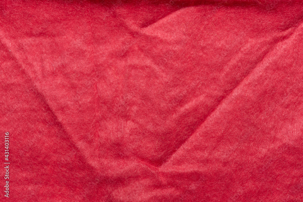 medium red felt fabric texture or background Stock Photo | Adobe Stock