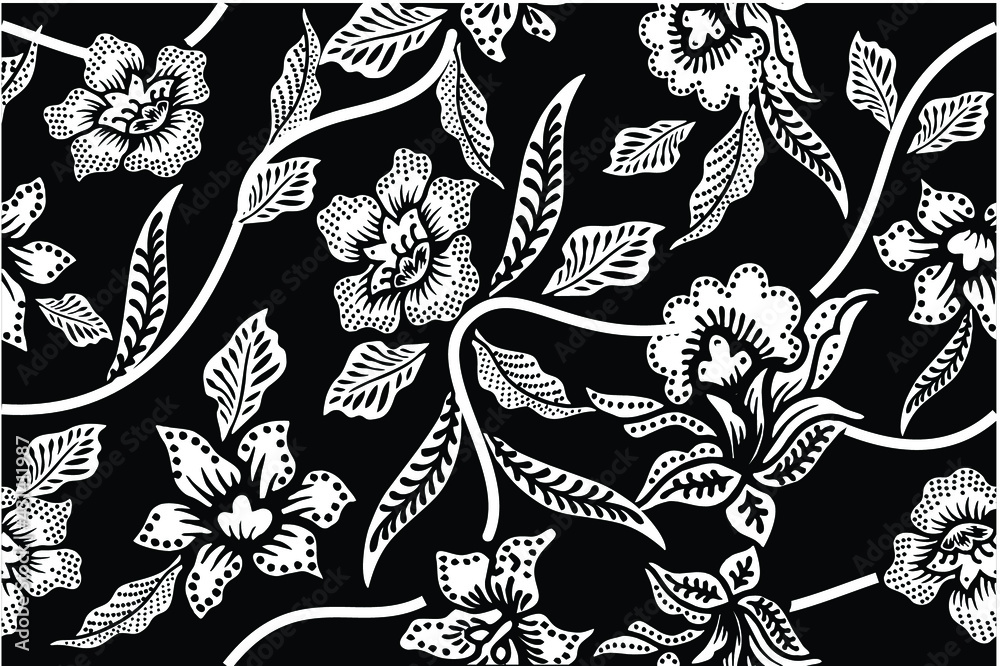 Indonesian batik motifs with very distinctive patterns. exclusive ...