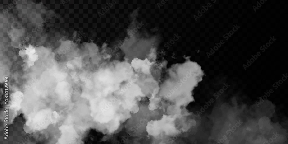 Vector realistic isolated Smoke effect for decoration and covering on ...