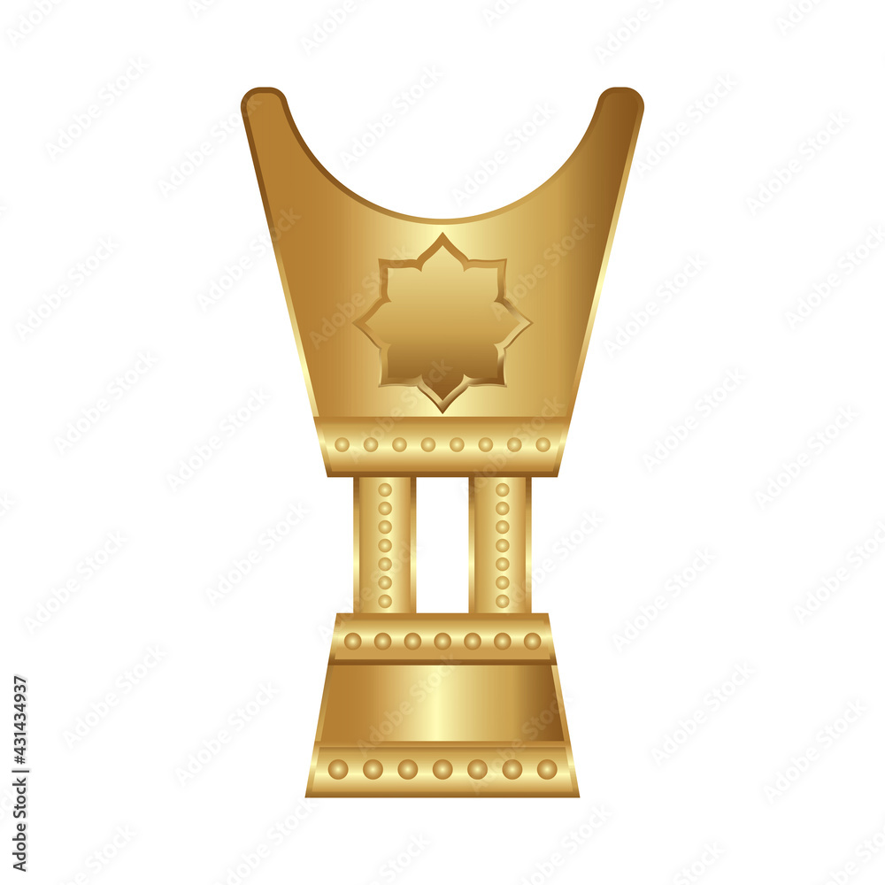 Golden Bakhour Incense Burner Censer Islamic Arabian Muslim. Arabian ...