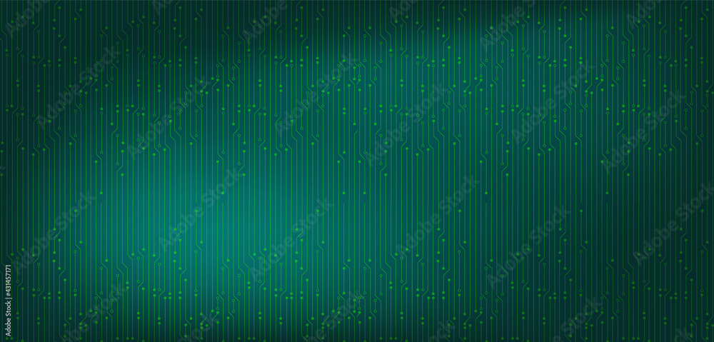 Digital Green Technology on Future Background,Hi-tech Digital and Speed ...