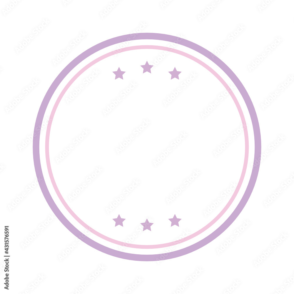 Circle Crest Template