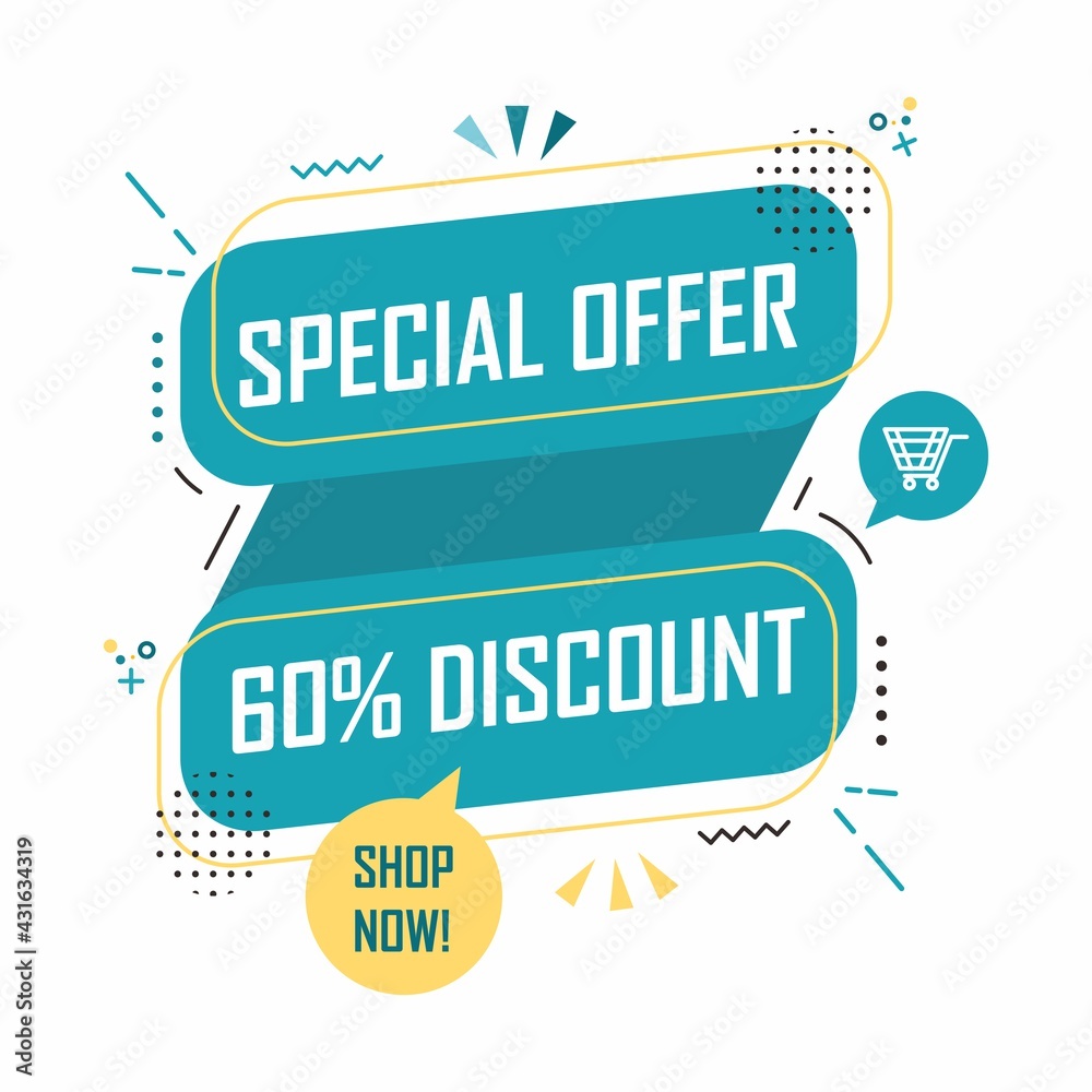 Promotional banner design idea. Easy to edit with vector file. Can use ...
