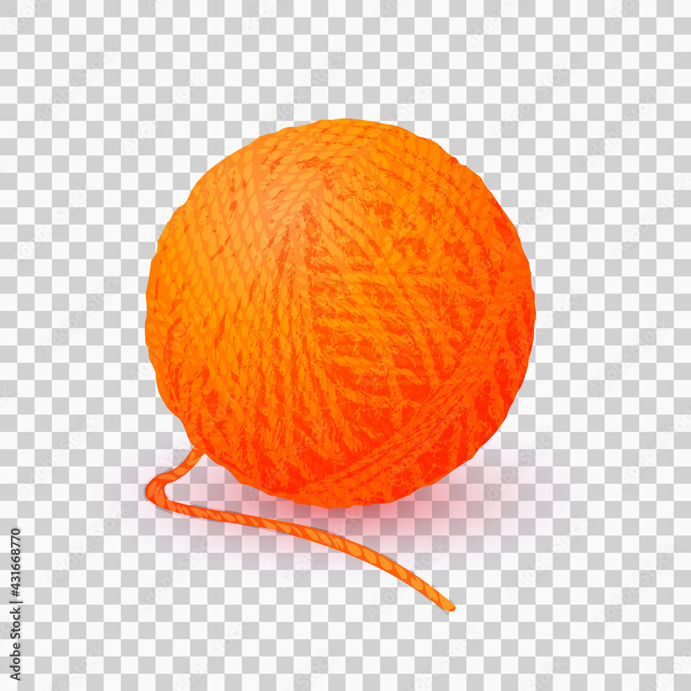 Red Ball Of Yarn