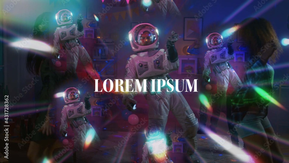 Prism Rotation Title Stock Template | Adobe Stock