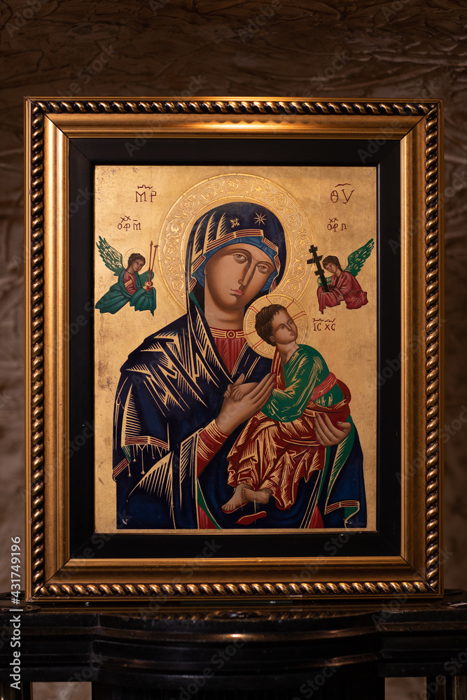 icon our lady of perpetual help Stock Photo | Adobe Stock