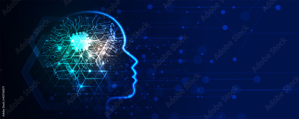 Abstract Artificial intelligence. Cloud computing. Machine learning ...