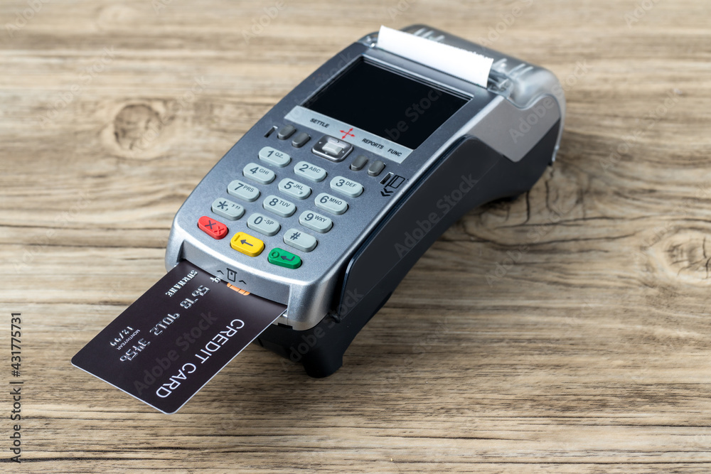 credit card swiping machine to pay. credit card swipe through terminal ...