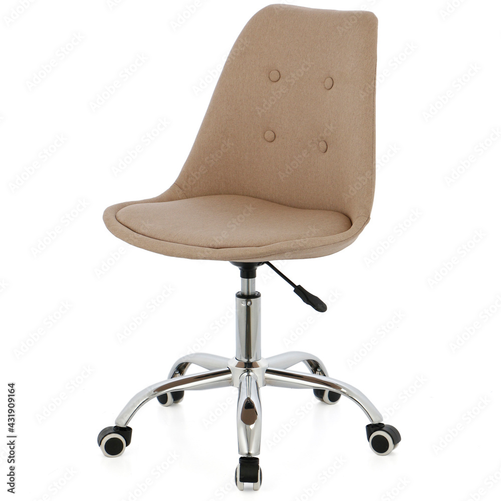 beige office chair Stock Photo | Adobe Stock