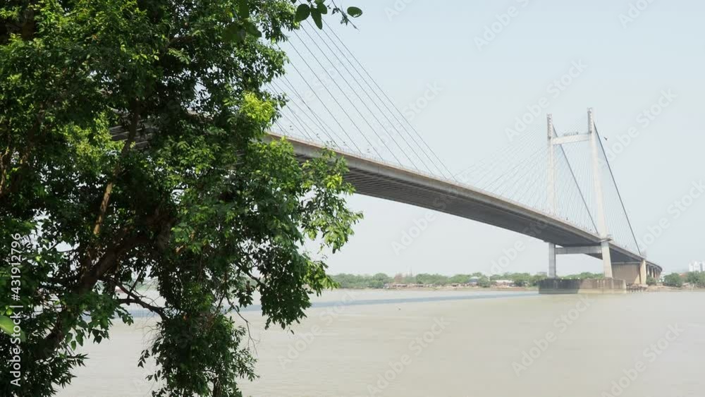 KOLKATA, INDIA - May 01, 2021: Vivekananda setu or second Hooghly ...