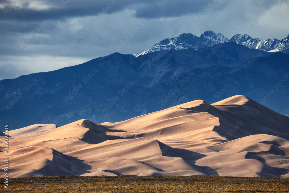 Great Sand Dunes National Park & Preserve is located outside of Alamosa ...