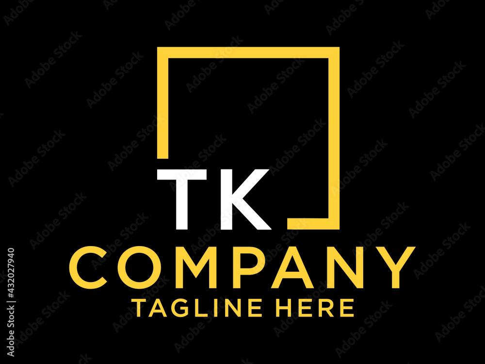 TK Initial, tk Letter Design For New Business Stock Vector | Adobe Stock