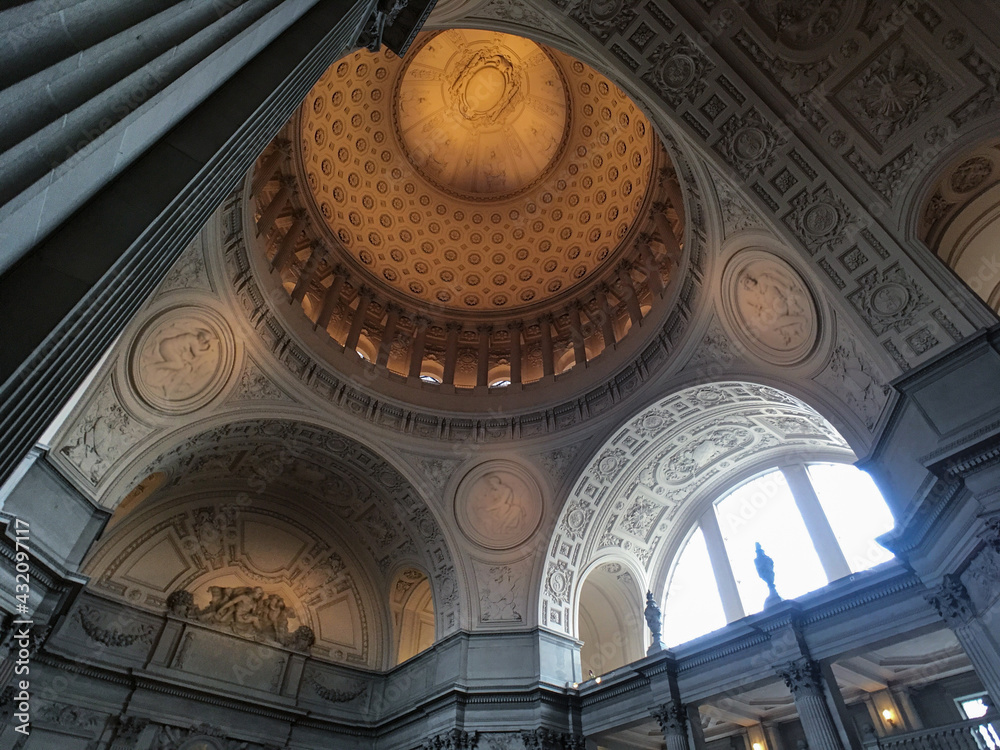 Breathtaking Beaux-Arts architecture and baroque stucco interiors ...