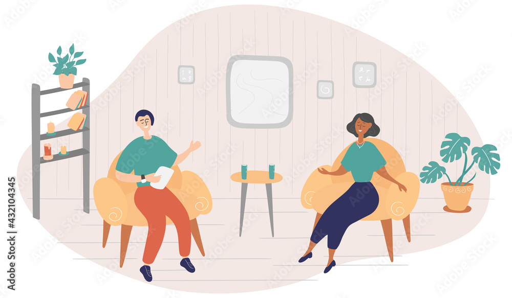 Male host asks famous celebrity on TV show. Popular woman-star gives ...