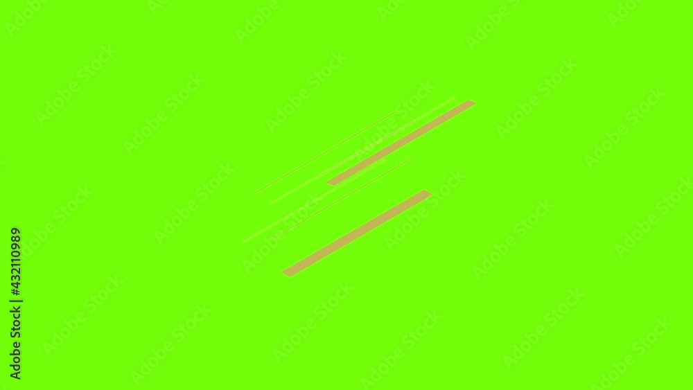 Laminate icon animation cartoon object on green screen background Stock ...