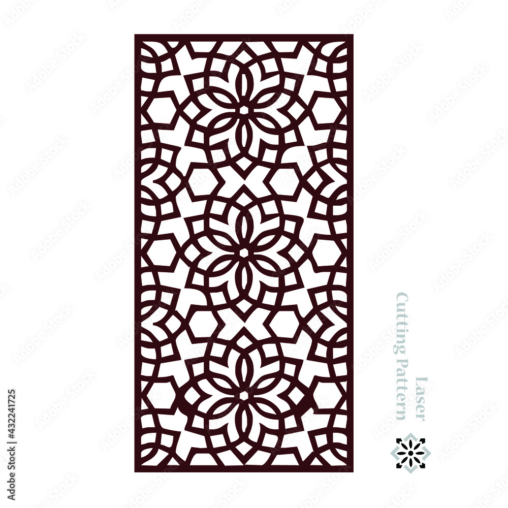 Laser Cutting Design Template, Islamic Laser Cut Pattern, Get Design ...