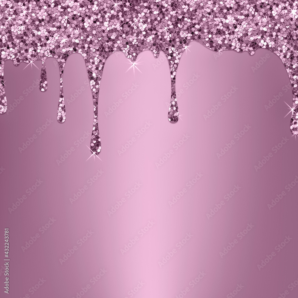 Shiny lights background. Dripping glitter texture Stock Photo | Adobe Stock