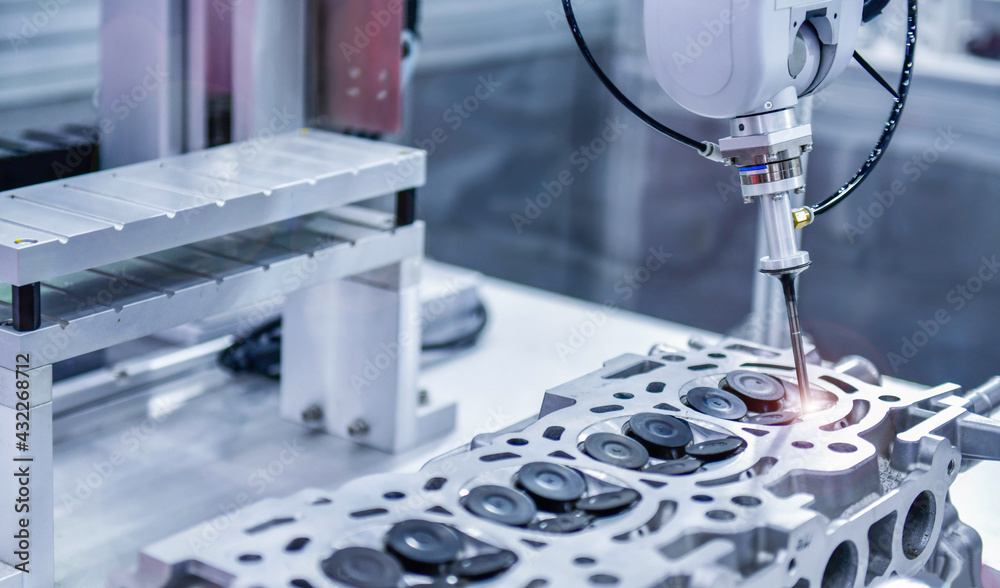 Automatic coordinate measurement machine (CMM) for inspection high ...