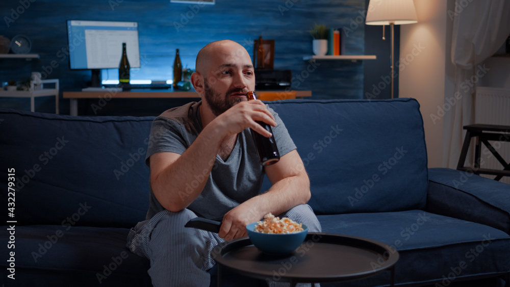 Angry disappointed sports fan watching favourite team losing, screaming ...