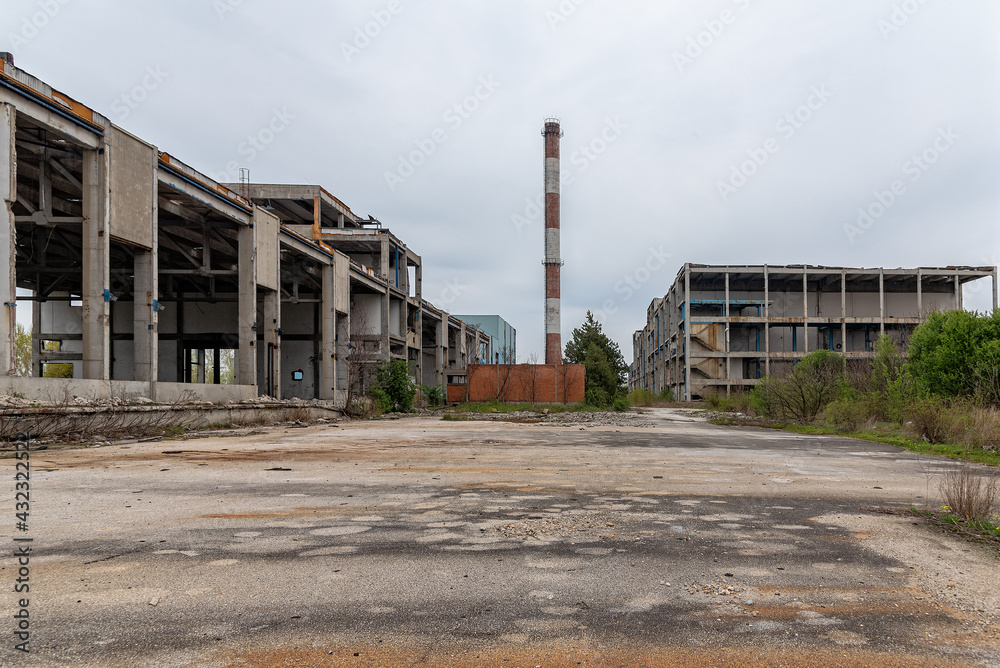 Abandoned the oldest sugar factory in Serbia. The abandoned factory ...