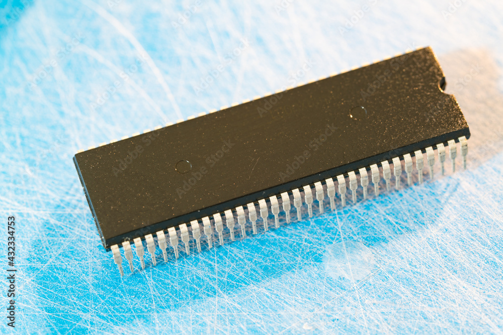 Samples of semiconductor microcircuits in the semiconductor electronics ...