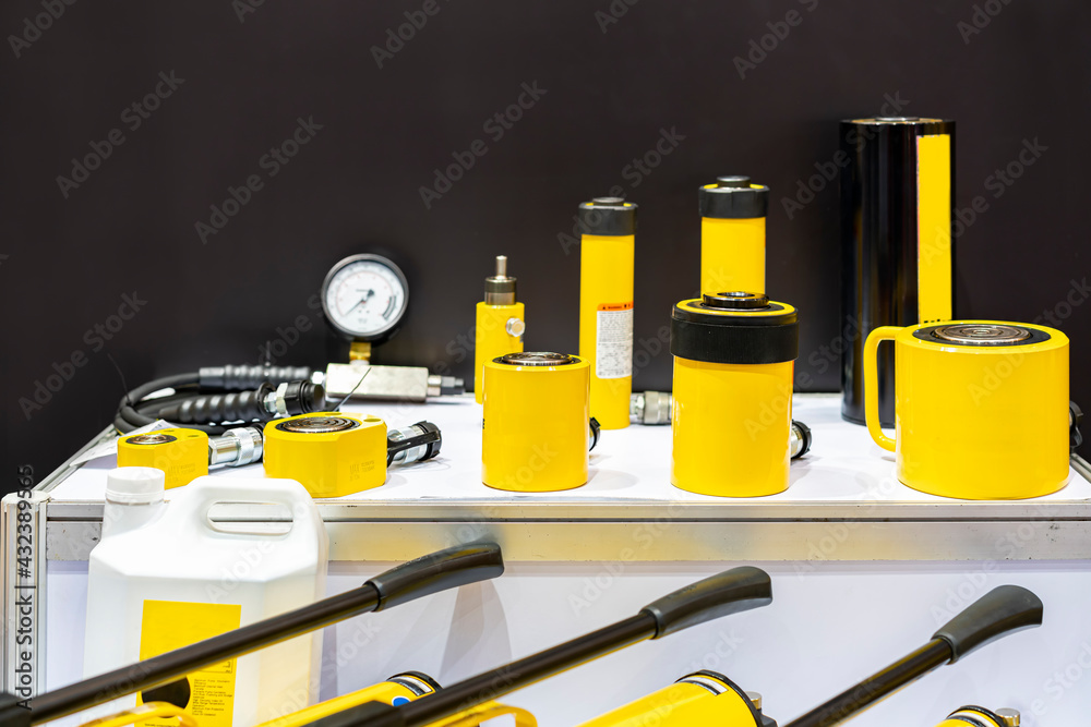 various size and type hydraulic cylinder jack and accessories for ...