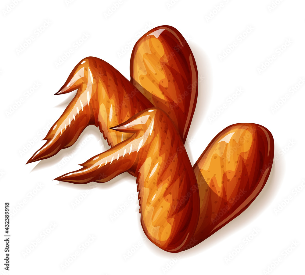 Hot Wing Vector