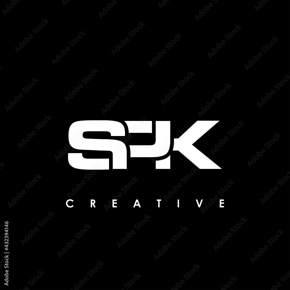 SPK Letter Initial Logo Design Template Vector Illustration Stock ...