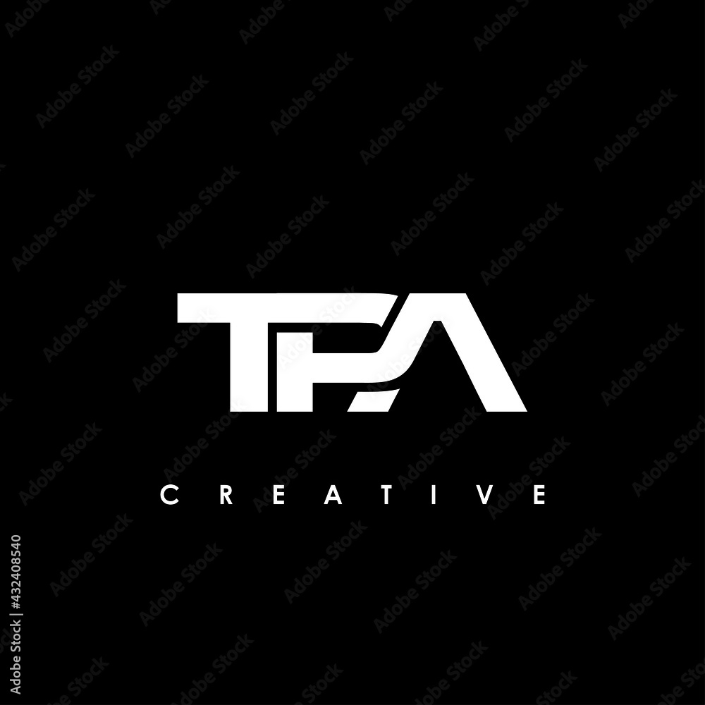 Vetor de TPA Letter Initial Logo Design Template Vector Illustration do ...