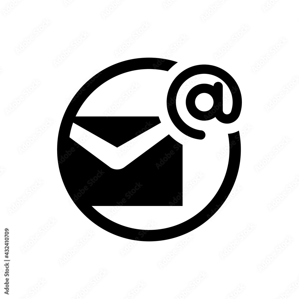 Email icon Stock Vector | Adobe Stock