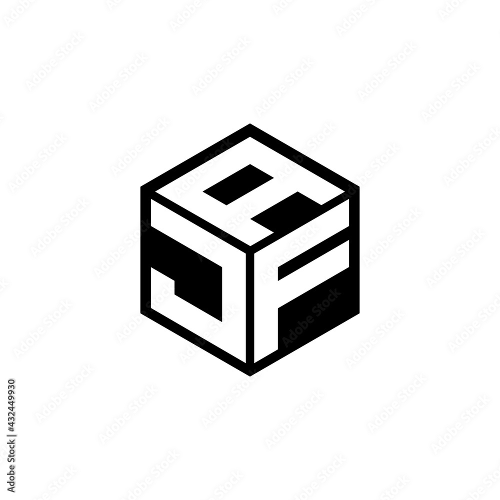 JFA letter logo design with white background in illustrator, vector ...