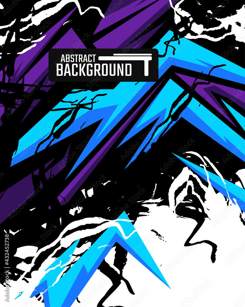 Abstract geometric backgrounds for sports and games. Abstract racing ...