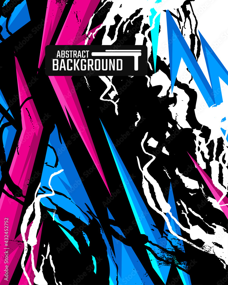 Abstract geometric backgrounds for sports and games. Abstract racing ...