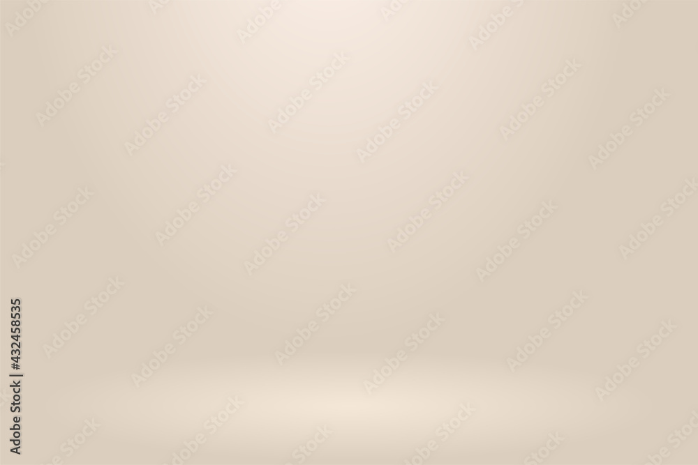 Abstract background. The studio space is empty. With a smooth and soft ...