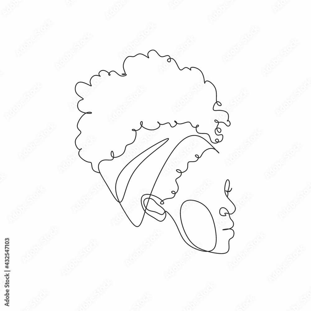 Beautyfull girl face. Attractive young woman portrait female beauty ...