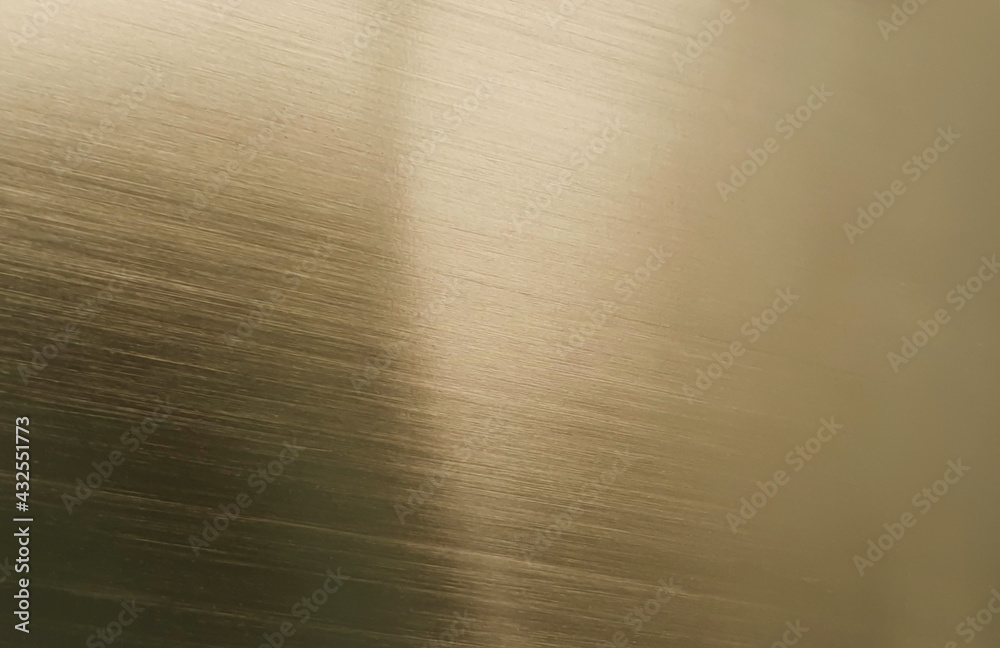 close up brushed gold metal texture background. abstract luxury ...