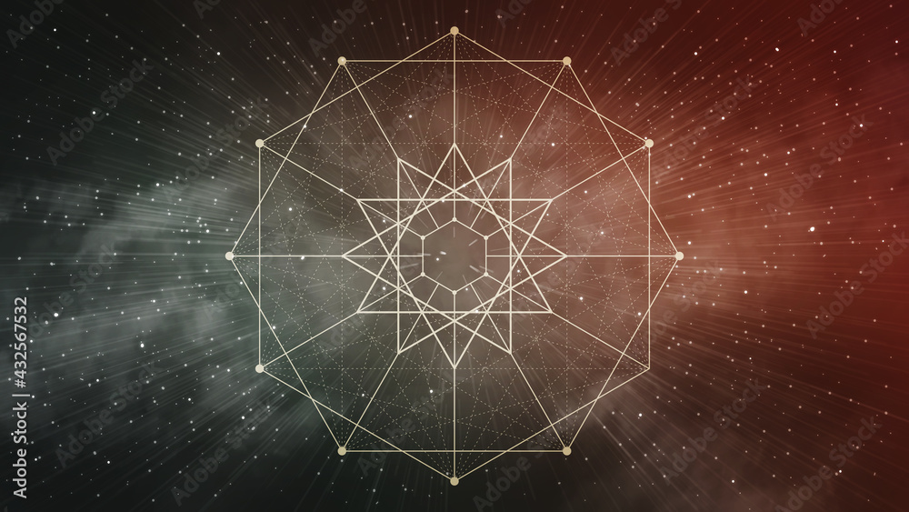 Sacred Geometry In Space