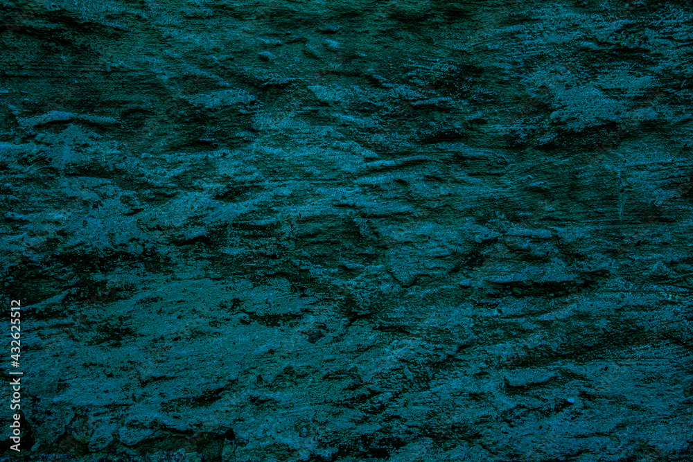 Petrol colored abstract texture background with textures of different ...