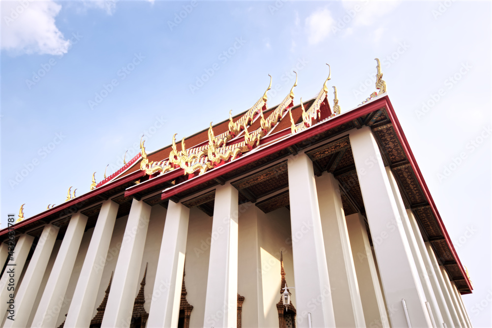 Thai architecture in Thai temples show the history of Thailand's ...