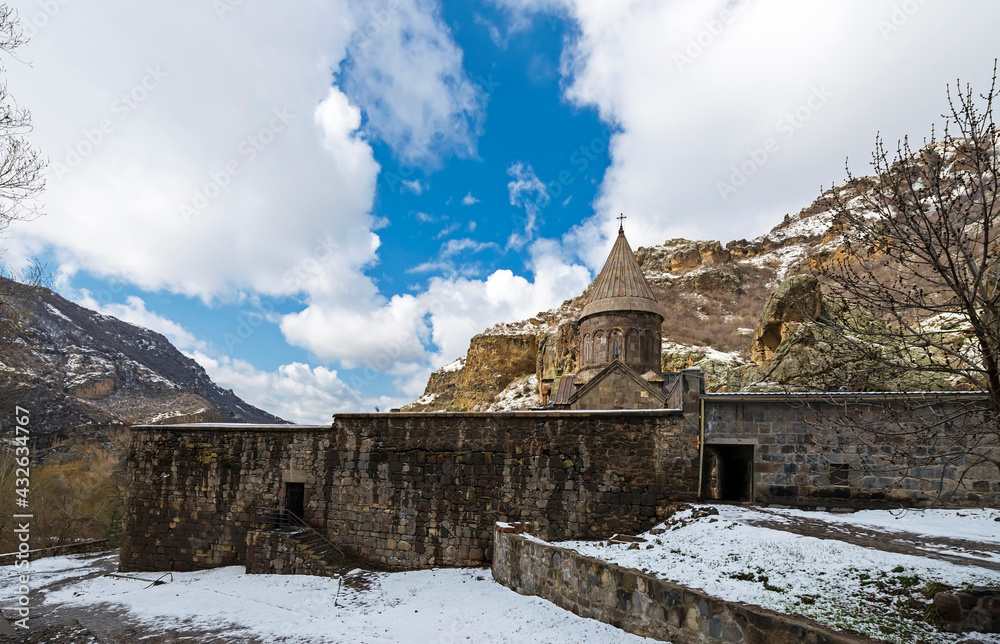 Geghard Monastery Winter