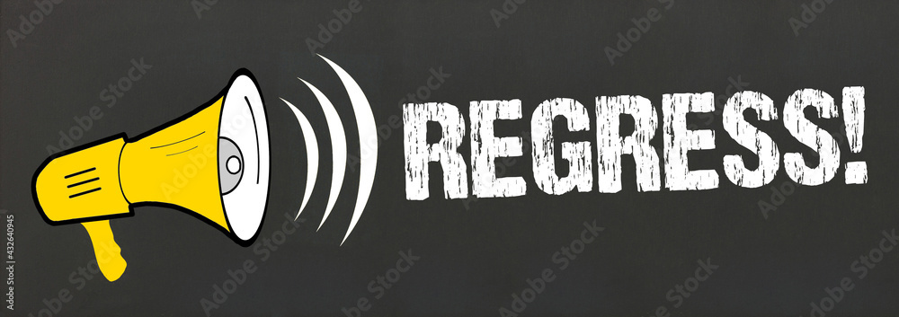 Regress! Stock Illustration | Adobe Stock