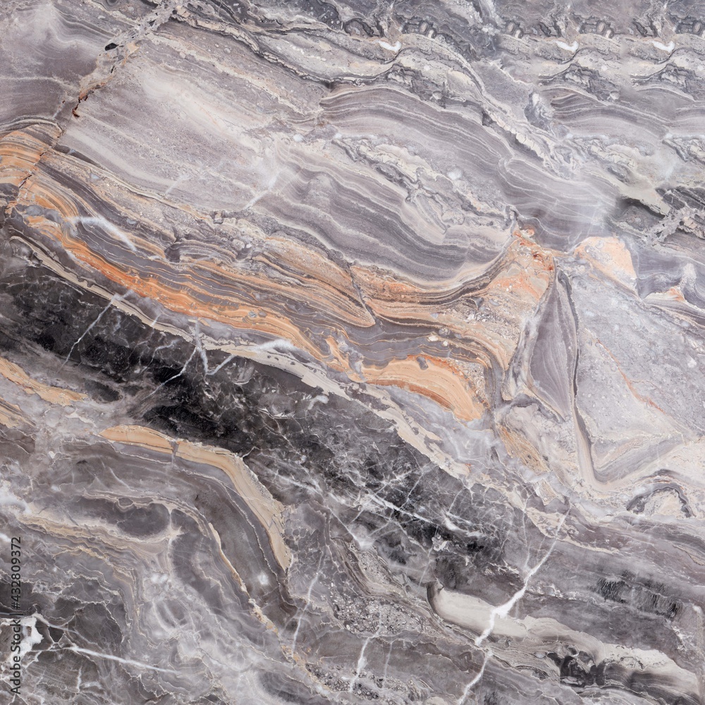 Arabescato Orobico Grigio Marble Stone Texture Stock Photo | Adobe Stock