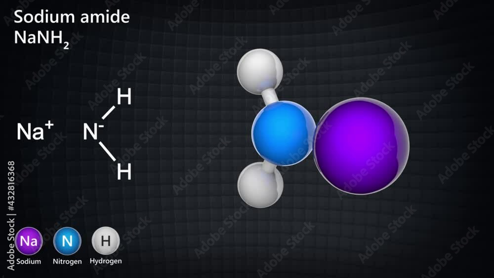 Sodium amide (sodamide or sodium azanide), is the inorganic compound ...