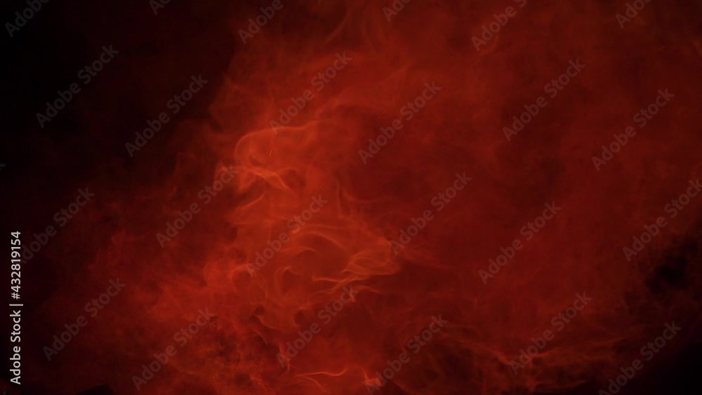 A flashover rolling in a burning building. A flashover is a sudden and ...