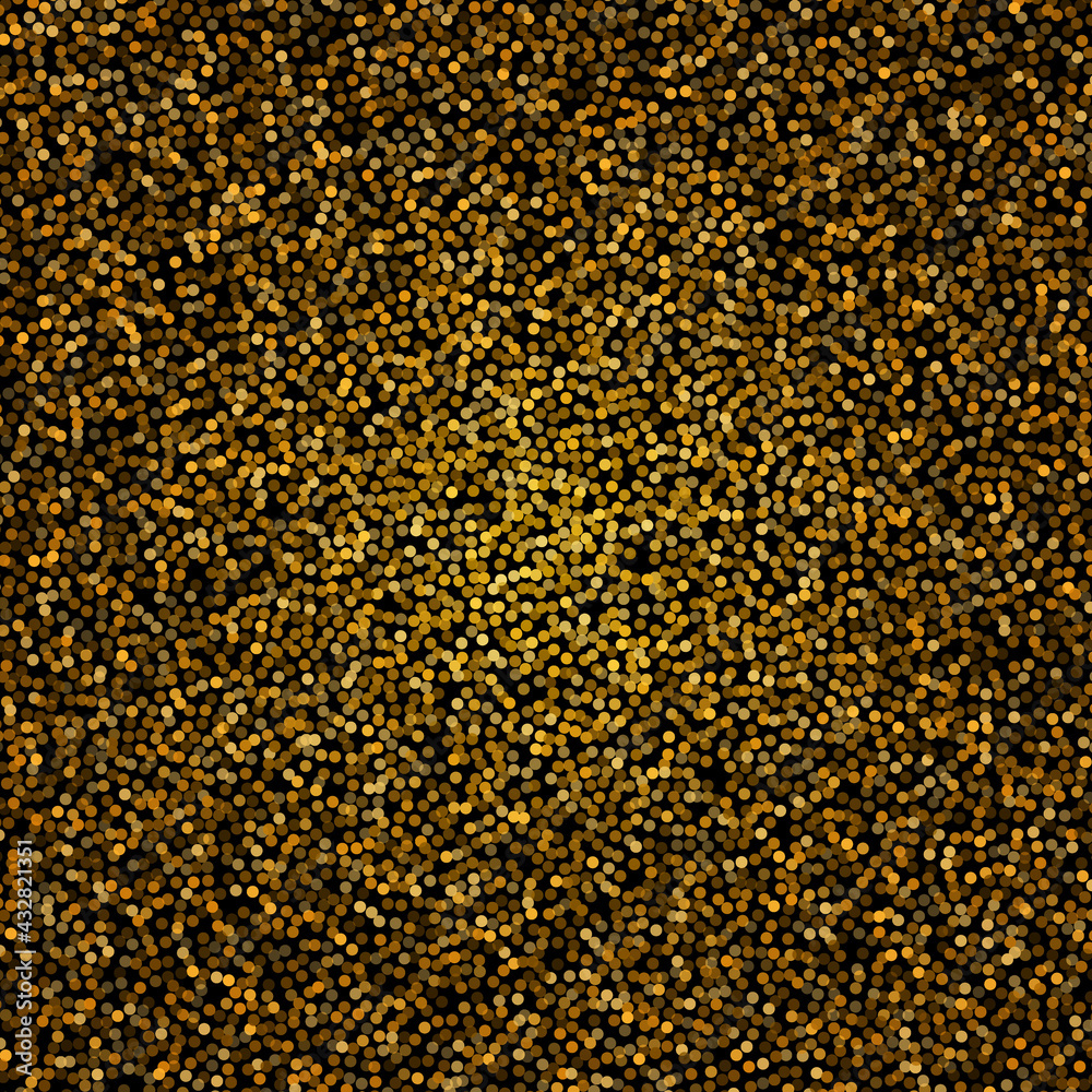 Gold glitter texture. Design element. Vector illustration Stock Vector | Adobe Stock