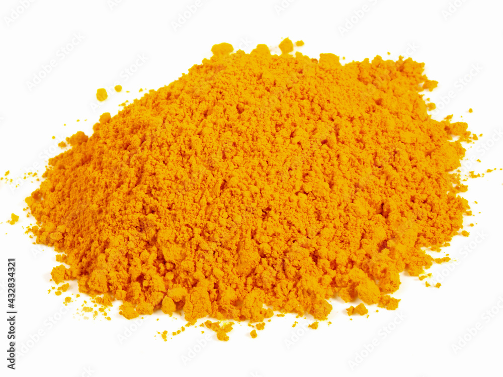 Vitamin B Powder on white Background - Isolated Stock Photo | Adobe Stock