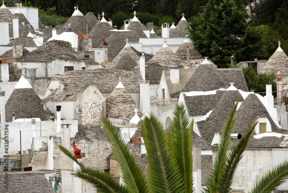 the trullo is a type of conical construction in traditional dry stone ...