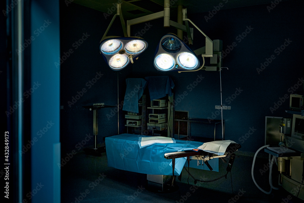 Creepy operating room in the hospital Stock Photo | Adobe Stock
